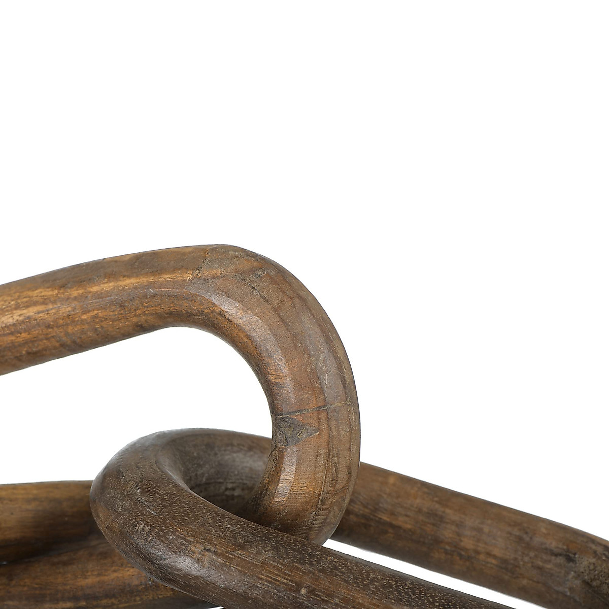 Creative Co-Op Reclaimed Wood 3 Links Chain, Natural