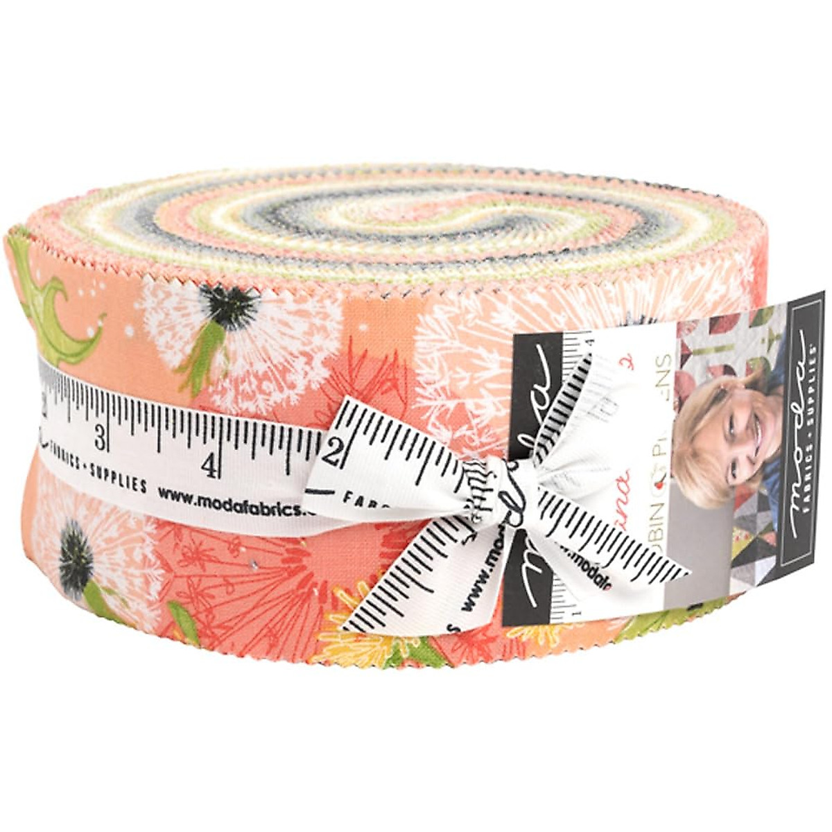 Robin Pickens Dandi Duo Jelly Roll 40 2.5-inch Strips Moda Fabrics 48750JR