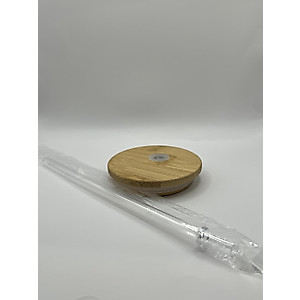 Clear Glass Tumbler Cup with Bamboo Lids and Straw Beer Drinking Can Ice Coffee Glass Mason Jar Tumbler Bridesmaid Gifts 16oz Glasses for Tea Water shower holiday gift sublimation