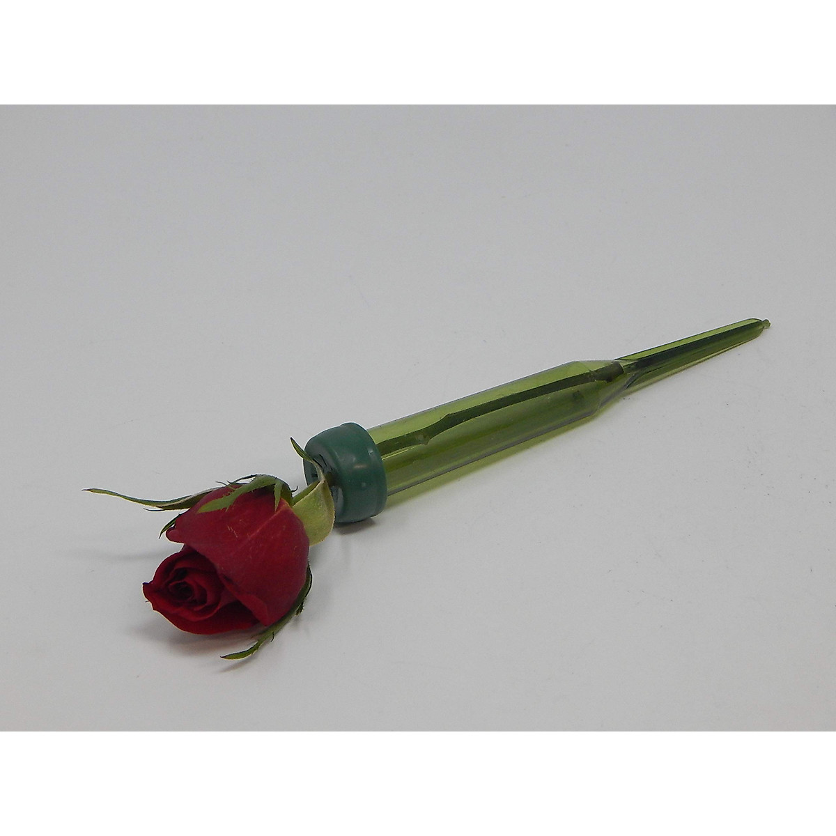 Floral Supply Online - Floral Water Tubes with Pick/Vials for Flower Arrangements. Includes Rubber Cap with Hole for Flower stem. (Pack of 30, 4.75" Green)