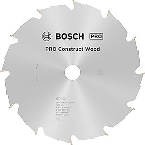 Bosch 2608641201 Circular Saw Blade "Top Precision" Cwwoh 7.48inx20mm 12T