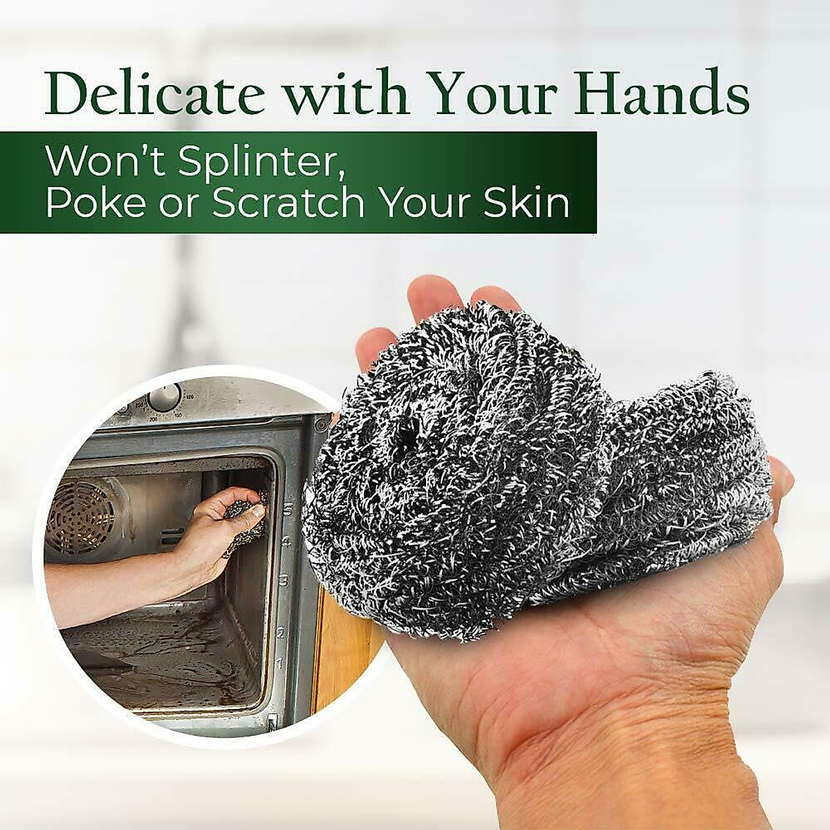 Stanley Home Products Degreaser Concentrate (32 fl. oz.) with Stainless Steel Kitchen & Kettle Cleaner Sponges – Removes Grease & Grime