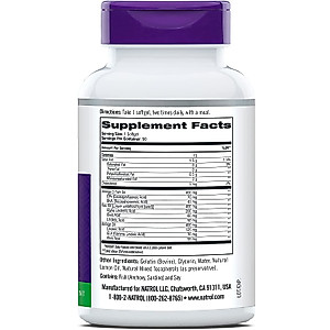 Natrol Omega-3-6-9 Complex with Flax and Borage, 90 Softgels (Pack of 2)