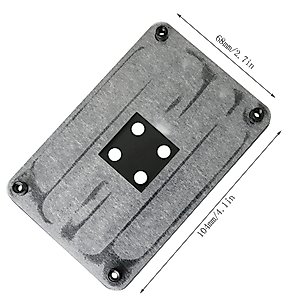 SJZBIN AM4 CPU Heatsink Bracket Back Durable CPU Heatsink Bracket Motherboard CPU Fan Cooling Mounting Sheet Plate Backplate for AMD AM4 B350 X370 A320 X470 B450 B550 X570