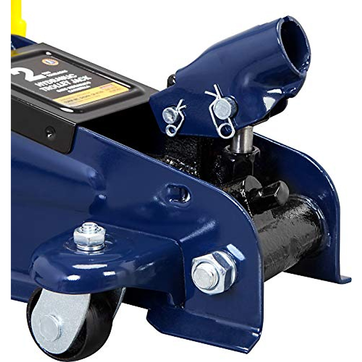 TCE AT82001U Torin Hydraulic Trolley Service/Floor Jack Combo with 2 Jack Stands, 2 Ton (4,000 lb) Capacity, Blue