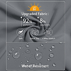 MIVEI Women's High Waisted Athletic Shorts 4" High Rise Running Workout Gym Quick Dry Tummy Control Short with Zipper Pockets