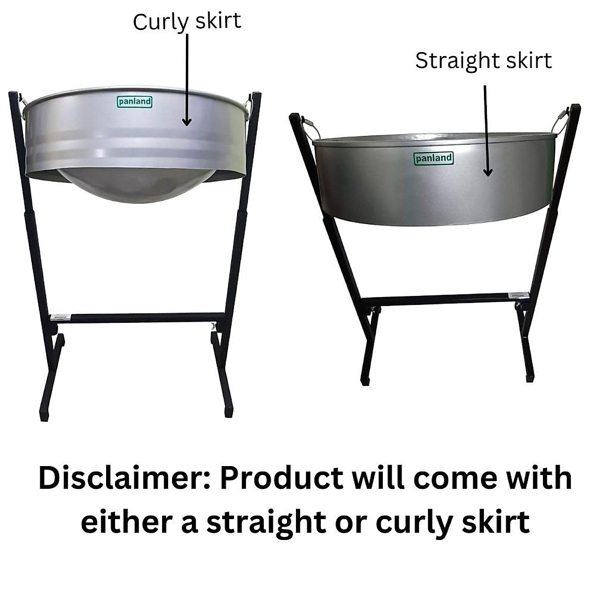 LOW TENOR (SOPRANO, LEAD) STEELPAN (STEEL DRUM) WITH PROTECTIVE CARRYING CASE