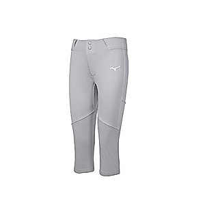 Mizuno Aero Vent Softball Pant, Grey, XX-Large