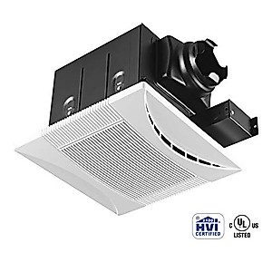 Tech Drive Super-Quiet 70 CFM, 0.3 Sone Bathroom Ventilation and Exhaust Fan (70CFM)