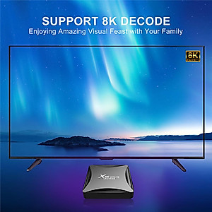 Android 13.0 TV Box,X88 Mini 13 4GB RAM 64GB ROM RK3528 Quad-Core Wifi 2.4G/5.8Ghz 8K HDR10+ Ultra HD USB Smart Home Player