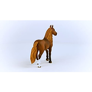 Schleich Horse Club 2023 Authentic Majestic Peruvian Pasos Mare Horse Figurine - Realistic Detailed Riding Horse Mare Toy for Boys and Girls Imagination and Play, Highly Durable Gift for Kids Ages 5+
