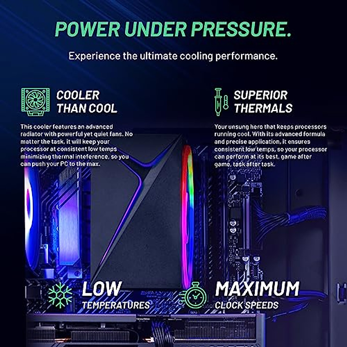 Skytech Blaze3.0 Gaming PC Desktop – Intel Core i5 13400F 2.5 GHz, NVIDIA RTX 4060, 1TB NVME SSD, 16GB DDR4 RAM 3200, 600W Gold PSU, 11AC Wi-Fi, Windows 11 Home 64-bit