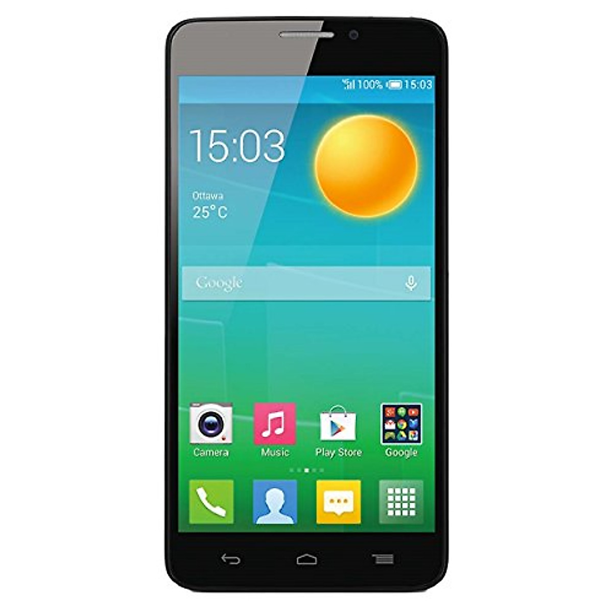 Alcatel OneTouch Idol X+ Unlocked Phone - Retail Packaging - Bluish Black