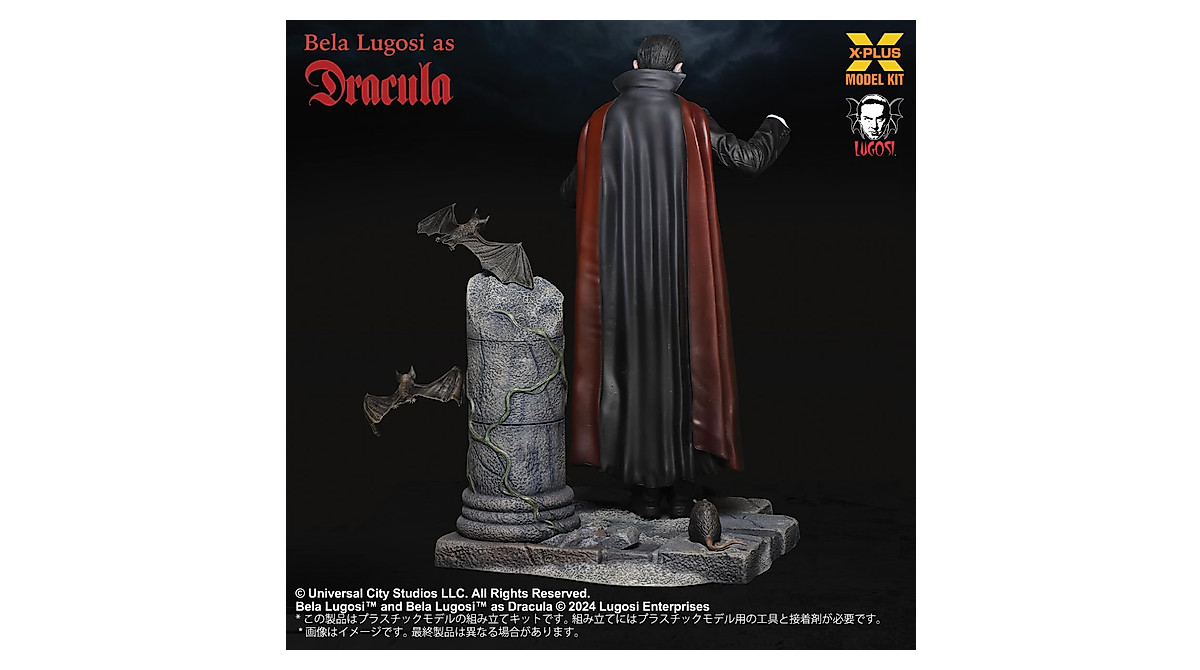 X-Plus Bela Lugosi Dracula Model Kit - Collectible 1:8 Scale