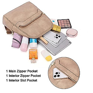 CLUCI Womens Backpack Purse Leather Backpack Travel Purse Convertible Ladies Designer College Work Daypack Shoulder Bags