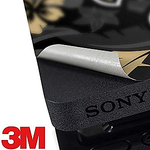 Skinit Decal Gaming Skin Compatible with PS4 Slim Bundle - Officially Licensed NFL New Orleans Saints Tropical Print Design