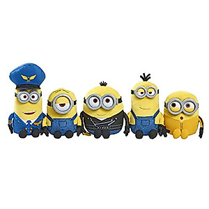 Just Play Illumination's Minions: The Rise of Gru Small Plush Kevin, Kids Toys for Ages 3 Up