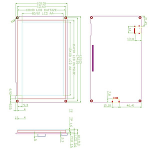 DIYmalls Nextion Intelligent 7 inch HMI Display 5V Capacitive Touch Screen 800x480 TFT LCD for Arduino ESP32 (NX8048P070-011C)
