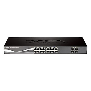 D-Link Systems, Inc. SmartPro Layer 3 Switch (DGS-1500-20)