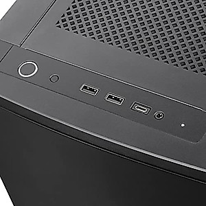 SilverStone Technology SETA Q1 Silent Mid Tower Case with Soundproofing, SST-SEQ1B