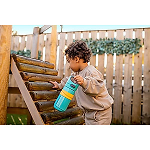 Tommee Tippee Superstar Insulated Flip Top Sportee Straw Cup, 18m+, 11oz, 2 Pack | Leak and Shake Proof, Anti-Microbial Spout