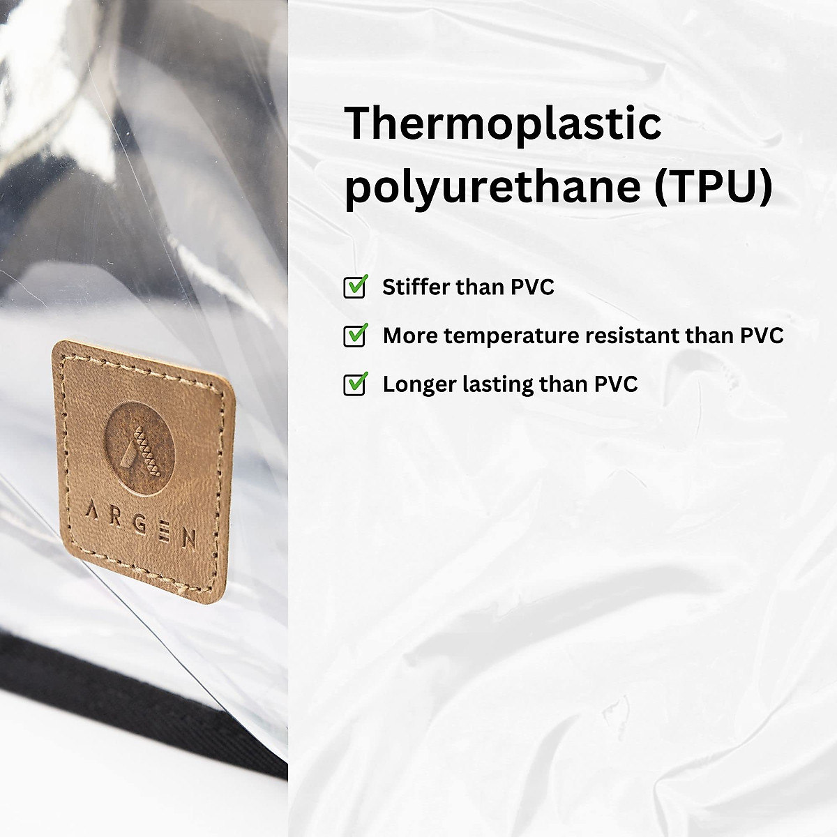 Extra Thick Clear Backpack, Transparent School Book Bag Boys and Girls, See Through Bags for for Adults, TPU Bookbags