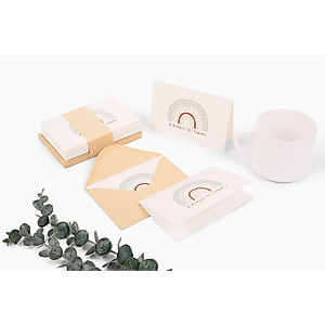 Baby Shower Thank You Cards with Envelopes, 50 Pack, Baby Girl Shower, Baby Boy Shower, Gender Neutral, Baby Shower Thank You Notes, Baby Shower Cards, Baby Thank You Cards for Girl, Baby Thank You