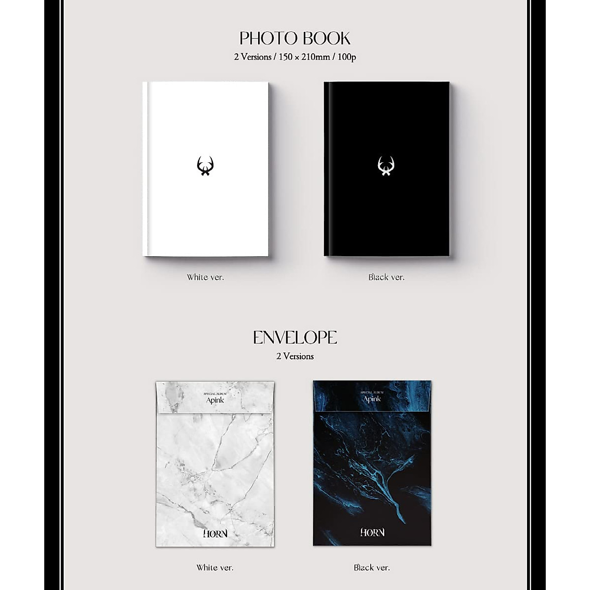 DREAMUS Apink - Special Album [HORN] CD (WHITE ver, CD Only), L200002358