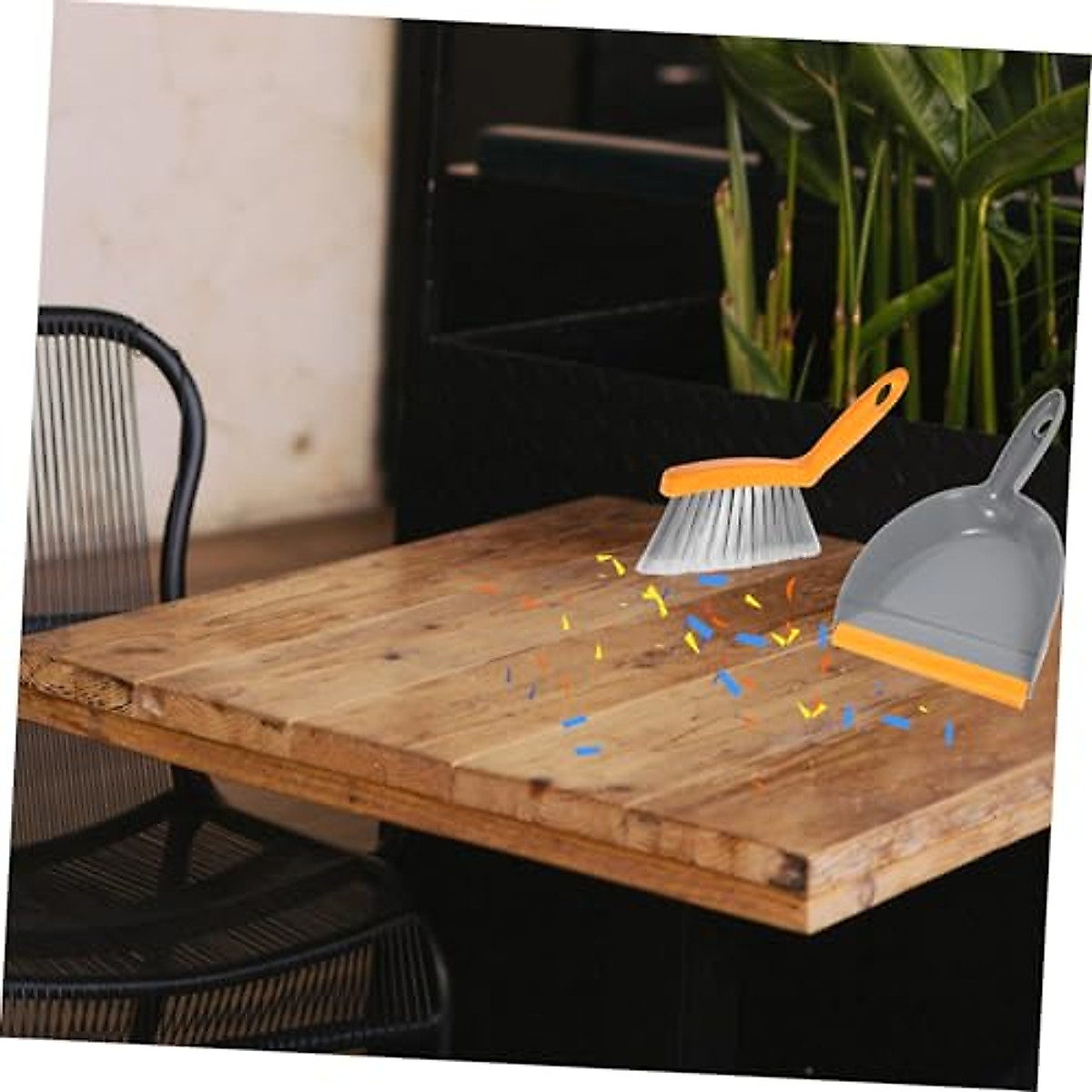 BCOATH 1 Set Broom Dustpan Set Car Interior Cleaning Brush Car Gaps Brush Mini Cleanning Whisk Broom Small Countertop Broom Small Cleaning Brush Handheld Broom Car Detailing Brush Pp