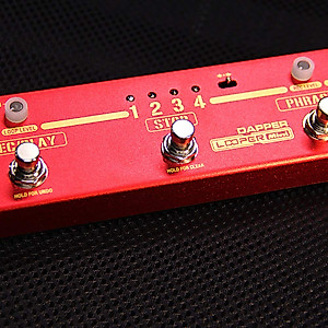 VALETON Guitar Headphone Amplifier Multi Effects Pocket Rechargeable Rushead Max Mini Practice Amplifier (Looper MES-7)