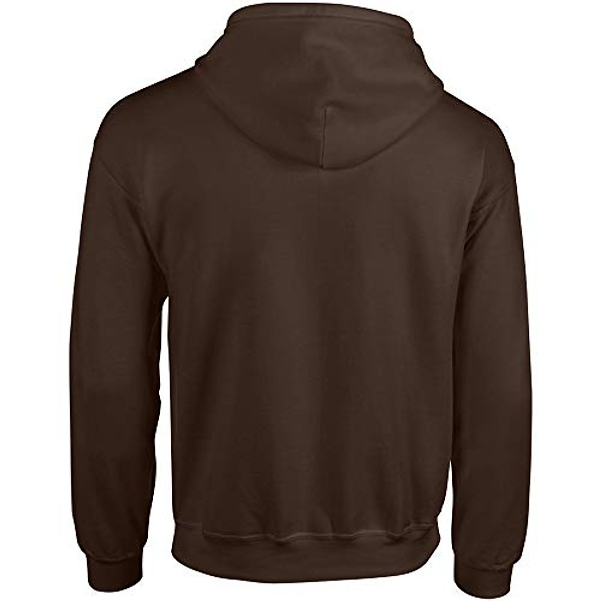 Gildan Heavy Blend Unisex Adult Full Zip Hooded Sweatshirt Top (XL) (Purple)