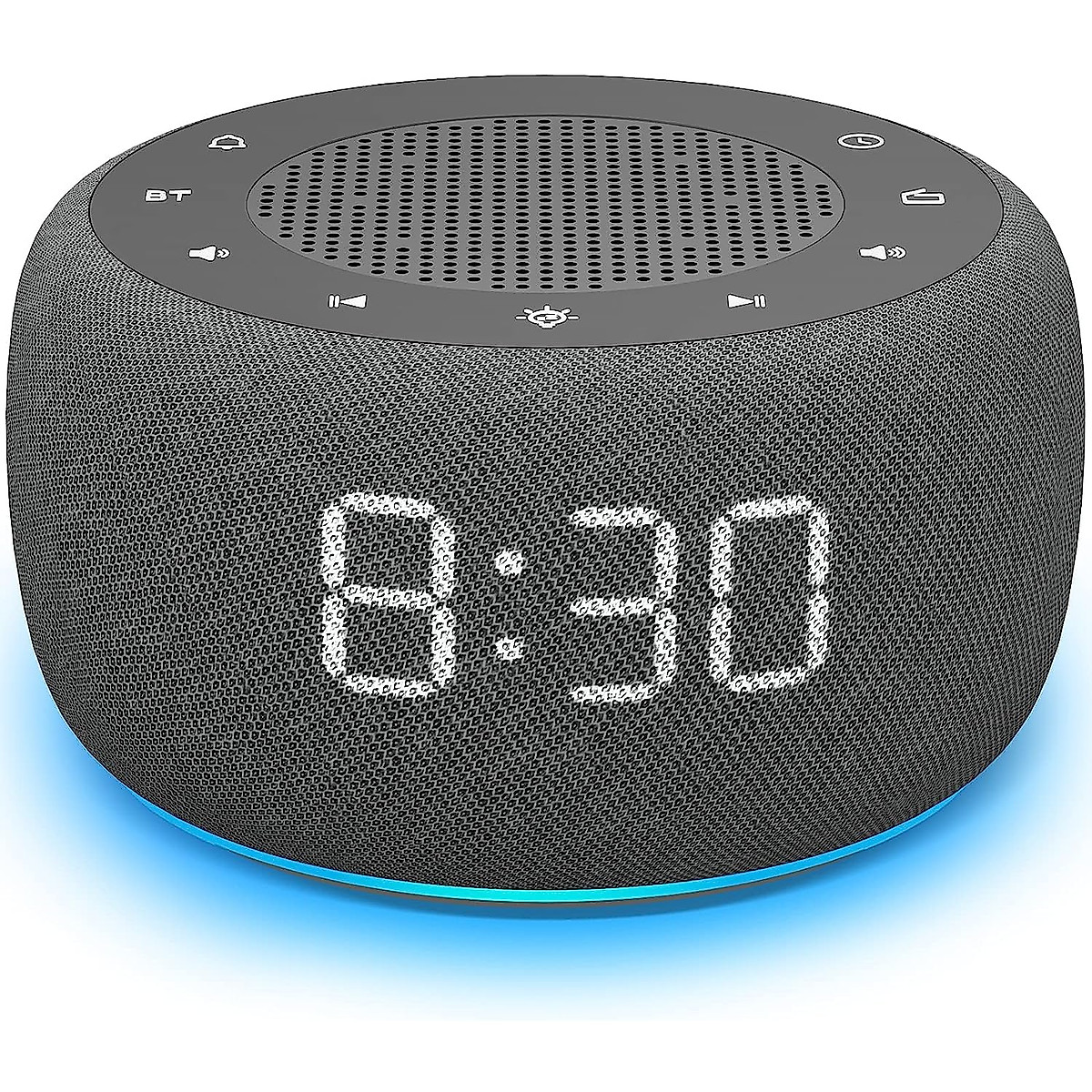 DOUMOSH Bluetooth Speaker, High Fidelity Sound Outdoor Speakers,Portable Speaker with Bluetooth 5.0,Loud Stereo - Gray