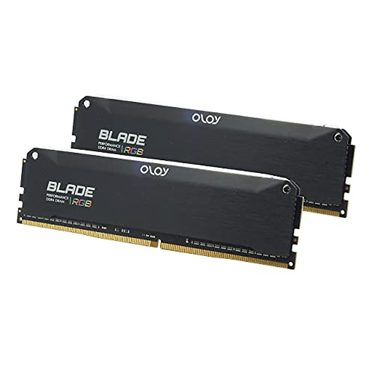 OLOy DDR4 RAM 16GB (2x8GB) Blade Aura Sync RGB 3200 MHz CL16 1.35V 288-Pin Desktop Gaming UDIMM (MD4U0832162BRKDE)