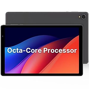 ApoloSign Android 13 Tablet, 10.1-inch Tablet with Octa-core Processor, 8(4+4) GB RAM, up to 128GB Expand, Long Lasting Battery, and WiFi6, Bluetooth, G-Sensor, Dual Camera, Google Play GMS Certified