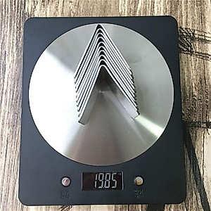 Amatolo 10 Pcs Metal Tent Style Stackable Table Numbers,Place Cards Suitable for Restaurants Cafes Bars and Personal Gatherings. (Numbered 1 Through 10)