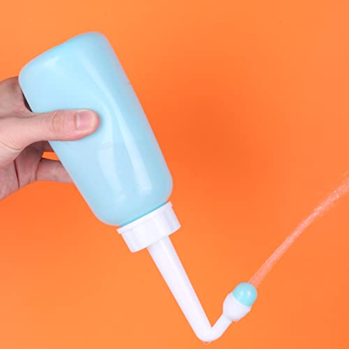 Croing 𝙥𝙤𝙨𝙩𝙥𝙖𝙧𝙩𝙪𝙢 𝙚𝙨𝙨𝙚𝙣𝙩𝙞𝙖𝙡𝙨 350ML Travel Bidet Bottle with Cap - Portable Bidet - The Easy Bidet for Postpartum Essentials ( Green )