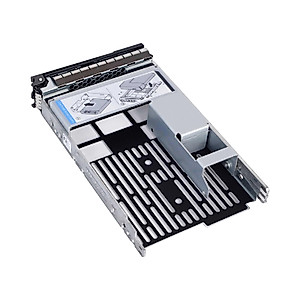 2.5 to 3.5 Hard Drive Adapter SSD, Hard Drive Caddy 3.5" F238F 0F238F KG1CH with 2.5" Hard Drive Caddy Adapter Compatible for Dell PowerEdge T340 T440 T640 T430 T630 R730 R930 T420 T620 R720 R320 R420