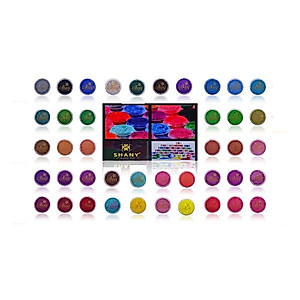 SHANY Eye Sparkle/Eye shadow Loose Powder - Set of 40 Colors(Pack of 1)