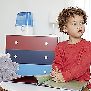 Vicks Ultrasonic Humidifier Cool Mist Humidifier to Help Relieve Cold and Flu Symptoms