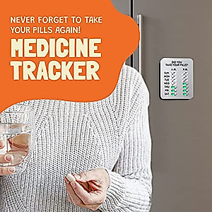 DYFTD Did You Take Your Pills? Medicine Tracker Mountable Device