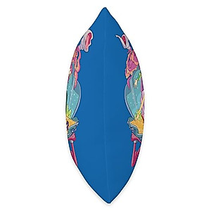 Rick and Morty Fabulous Mr. Nimbus Throw Pillow, 18x18, Multicolor