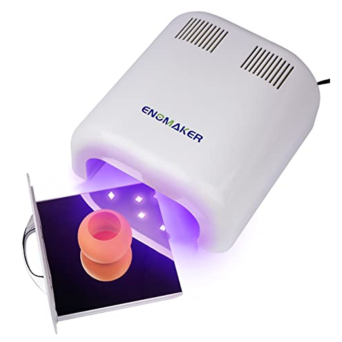 ENOMAKER UV Resin Curing Light Box Resin Dryer Machine 24PCS 405nm LED Beads Professional for LCD/SLA/DLP 3D Printer Models