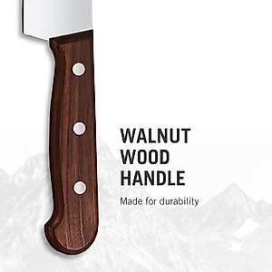 Victorinox Chef's Knife - Kitchen Knife for Home Essentials - Cooking Knife for All Cuts of Meat - Wooden Handle, 8.5"