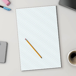 Staples 814566 Graph Pad 11-Inch X 17-Inch Graph White 50 Sheets/Pad (18586)