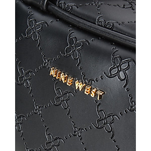 Nine West Women's Toiletries Bag - Travel Makeup and Toiletries Matching Accessories Set - Makeup Organizer Case Set, Size One Size, Black