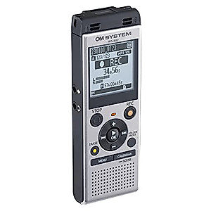 Olympus OM System WS-882 Digital Voice Recorder, with Linear PCM/MP3 Recording Formats, USB Direct, 4gb Playback Speed and Volume Adjust, File Index, Erase Selected Files