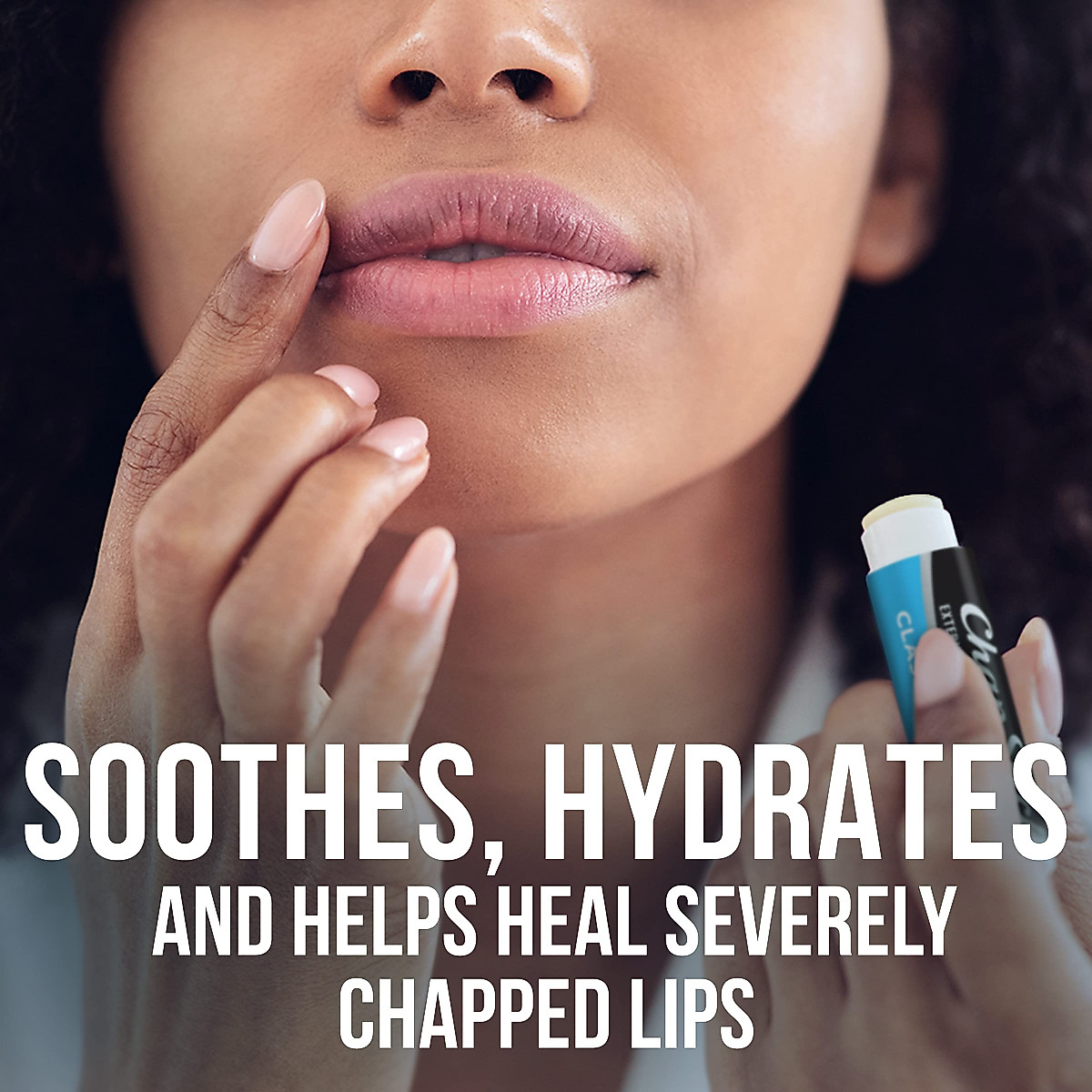 ChapStick Classic Medicated Lip Balm Tubes, Chapped Lips Treatment and Skin Protectant - 0.15x12 Oz