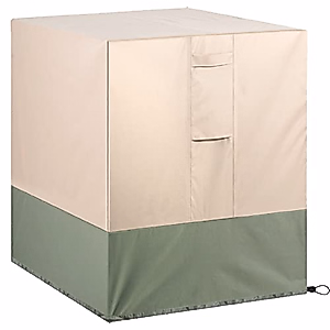 Sunolga Air Conditioner Cover for Outside Units, Water Resistant and Windproof Design - AC Covers Fits up to 36 x 36 x 32 inches