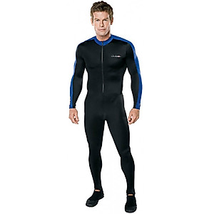 Henderson Hotskins Classic Unisex Spandex Jumpsuit, XL Blue