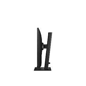 SAMSUNG S40A Series 27-Inch FHD 1080p Computer Monitor, 75Hz, IPS Panel, HDMI, DisplayPort, USB-C, Height Adjustable Stand, 3 Yr WRNTY (LS27A400UJNXZA),Black
